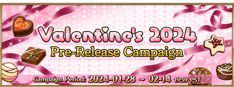 Valentine's 2024 Pre-Release Campaign | Fate Grand Order Wiki - GamePress
